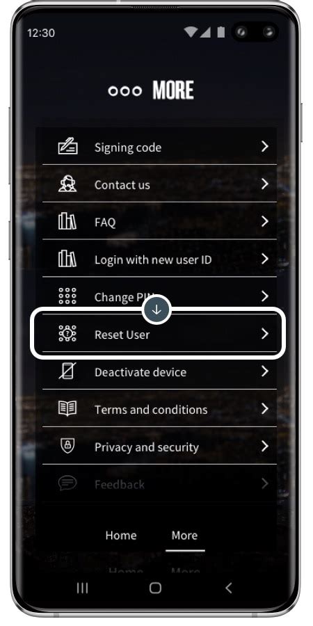 Reset Your Mobile Token Android NAB Connect App Guide NAB