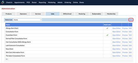 How To Create Edit Forms Simple Salon