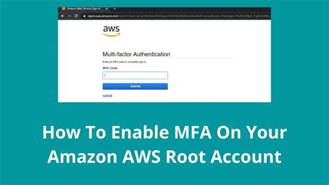 How To Enable Mfa On Your Amazon Aws Root Account Cloudkatha