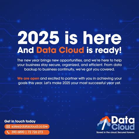 Datacloud Businesscontinuity Secureyourdata Newyearnewgoals Data Cloud Botswana