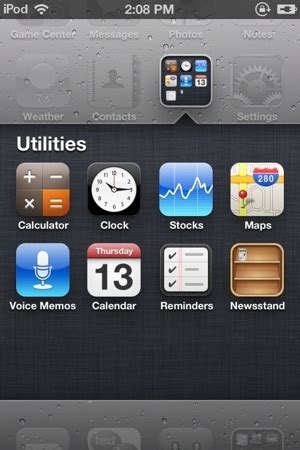 IOS Tip How To Put Newsstand In A Folder IPhone Hacks IPhone IPad IOS Blog