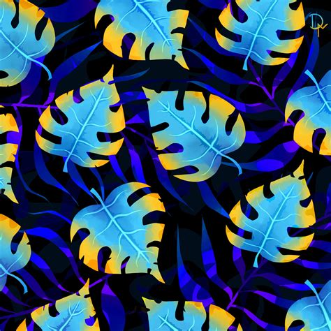 Artstation Leaves Pattern