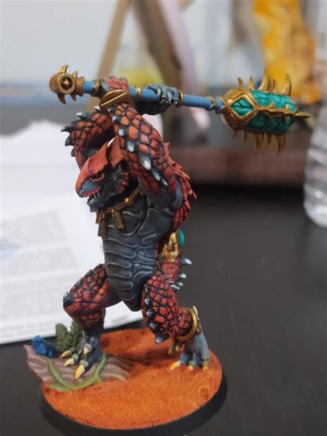 First Kroxigor Finished Rseraphon