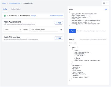 Load And Filter Data From Your Google Sheets Spreadsheet FactBranch