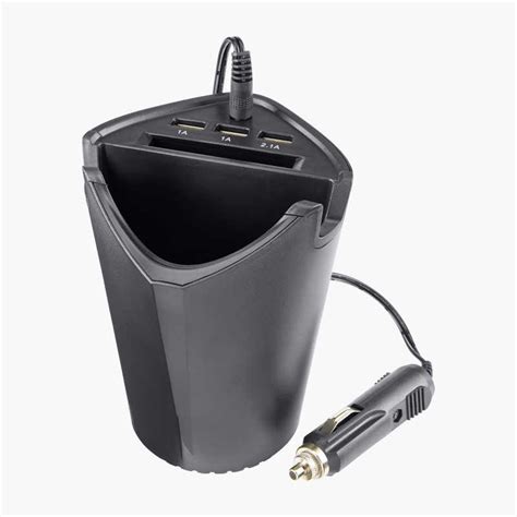 USB Lader Med Opbevaring Biltema Dk