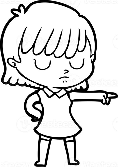 Cartoon Woman Drawing 46692304 Png