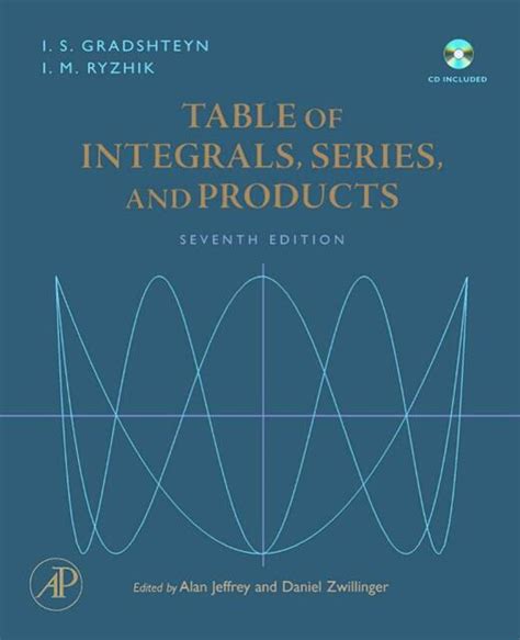 Table Of Integrals Series Sss Udocz