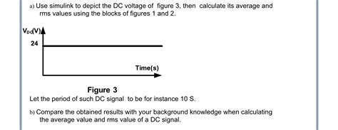Solved A Use Simulink To Depict The DC Voltage Of Figure Chegg