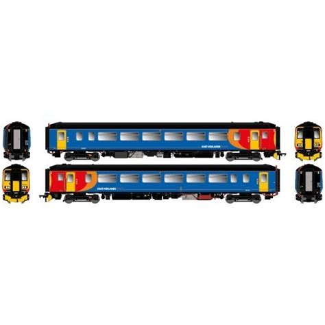 Realtrack Class 156 156473 East Midlands Trains Livery Oo Gauge Rt156