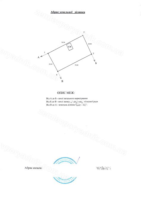 Акт встановлення на місцевості та погодження зовнішньої межі земельної ділянки