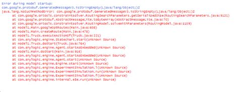 Java Protocolbuffer Package Isstring Empty Error In Anylogic Stack Overflow