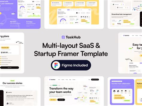 Free Animated Responsive Website Templates — Framer Marketplace