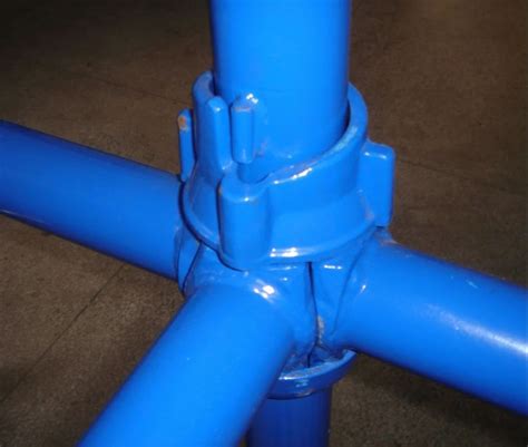 Blue Mild Steel Cuplock Scaffolding System For Construction Staging At ₹ 100 Kg In Bengaluru