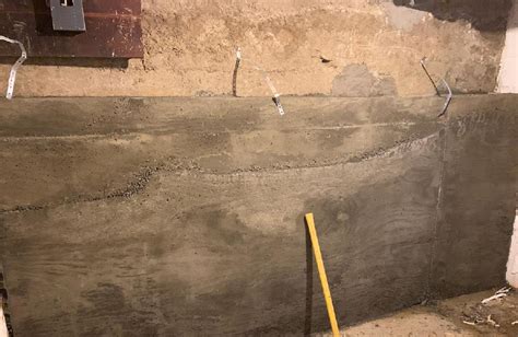 Basement Wall Crack Repairs In Boxborough Ma Leblanc