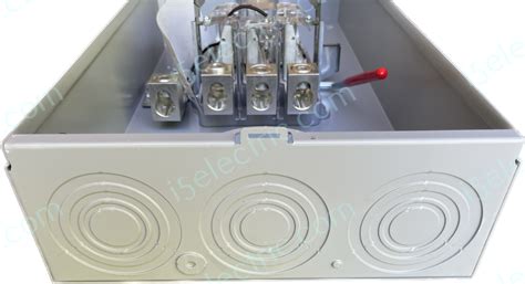 400 320 Amp Ringless Meter Base Socket 3 Phase 4 Wire 7 Jaw Ohug