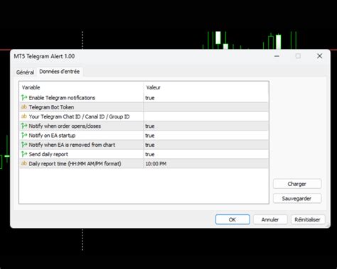 在metatrader市场购买metatrader 5的mt5 Telegram Alert 交易工具