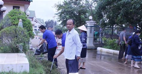 ສາມອົງການຈັດຕັ້ງ ມະຫາຊົນ ຂອງພະແນກ ຊັບພະຍາກອນທຳມະຊາດ ແລະ ສິ່ງແວດລ້ອມແຂວງ ໄດ້ສ້າງຂະບວນການອານາໄມ