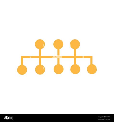 Flat Hierarchy Icon Symbol Vector Illustration Stock Vector Image And Art Alamy