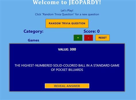 Github Juleberry Jeo Quiz Quiz App Using Jservice Api