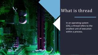 Thread Scheduling Pptx