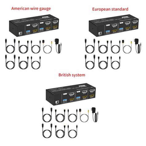 8k 60hz Dp Compatible Kvm Switch Usb 3 0 2 Monitors 2 Computers Kvm Switch For Mouse Keyboad