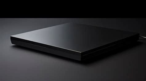 Premium Ai Image A Photo Capturing The Sleek And Slim Profile Of A Modern Computer External