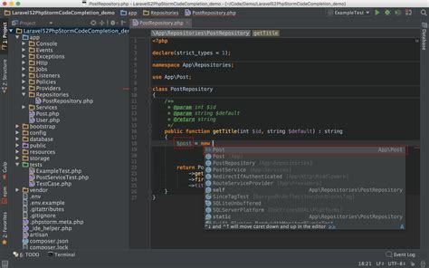 如何在 Phpstorm 使用 Code Completion 點燈坊