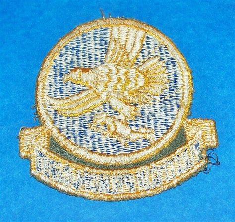 Original Ww2 Aaf 1st Airborne Troop Carrier Command Patch Off Uniform