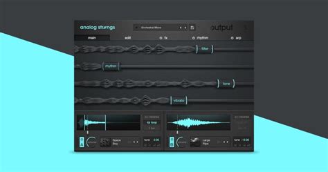 Analog Strings Virtual Instrument By Output On Sale For 149 Usd