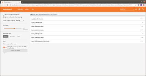 Tensorboard And Command Line Logging Maze Documentation