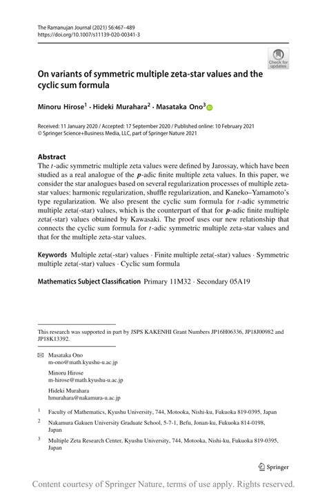 On Variants Of Symmetric Multiple Zeta Star Values And The Cyclic Sum