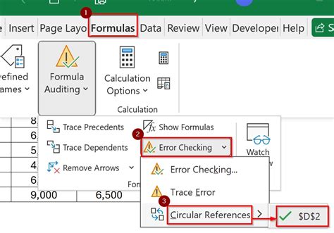 How To Remove Circular Reference In Excel With Quick Steps Excel