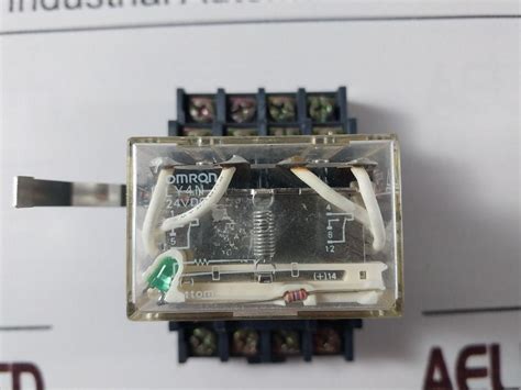 Omron Ly4n Relay With Base 24vdc Aeliya Marine