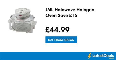 Jml Halowave Halogen Oven Save £15 At Argos