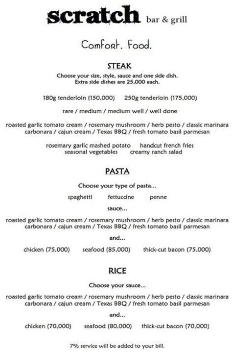 Scratch Bar Grill Restaurant Seminyak Bali