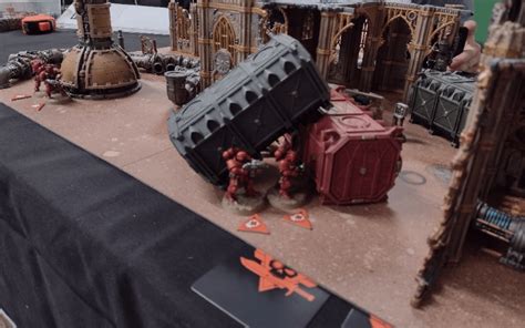 My Phobos Kill Team On My Friends Amazing Terrain Rkillteam
