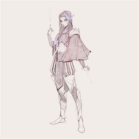[comm] [oc] [art] Sun Elf Concept R Dnd