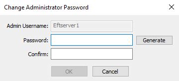 Changing An Administrator Password