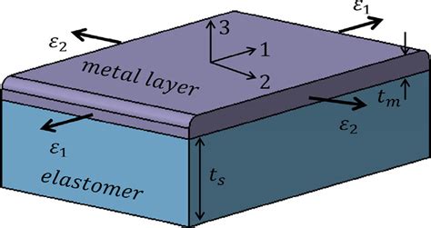 Schematic Of The Supported Substrate Structure Download Scientific