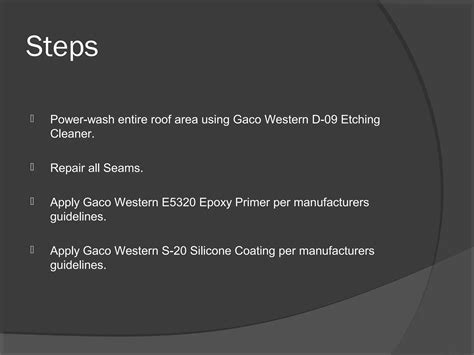 Gaco Western Presentation Ppt