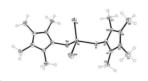Molecular Structure Of The Title Compound With Anisotropic Displacement Download Scientific