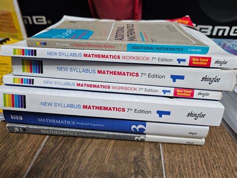 Secondary Maths Text Books Everything Else On Carousell