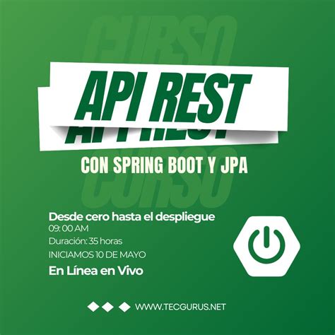 Tec 💻 Aprende A Crear Apis Rest Con Spring Boot Y Jpa De Manera