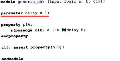 10 使用参数 选择运算符 true表达式的sva system verilog assertion检验器 知北游。。 博客园