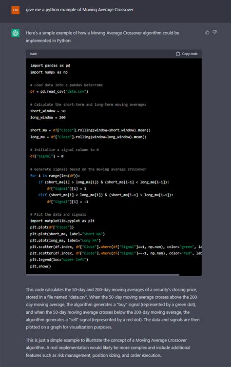 How To Use Chatgpt To Learn Algorithmic Trading Hanane D
