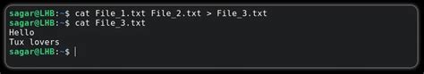 How To Merge Files In Linux Command Line