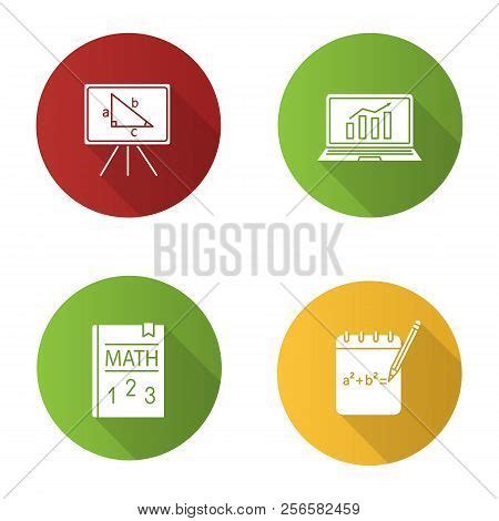 Mathematics Flat Vector Photo Free Trial Bigstock