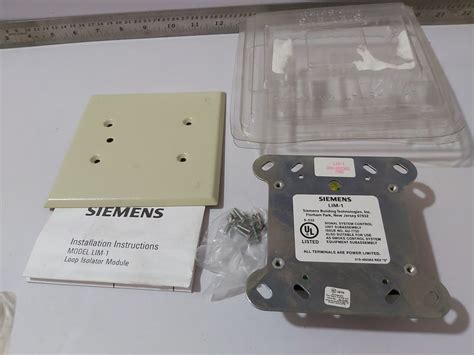 SIEMENS LIM 1 LOOP ISOLATOR MODULE LIM 1 500 892361 LIM1 S N Ship Spares