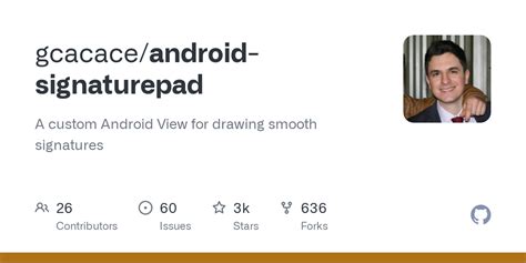 GitHub Gcacace Android Signaturepad A Custom Android View For Drawing Smooth Signatures