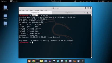 Nmap Tcp Connect To Scan Tcp Ports Youtube